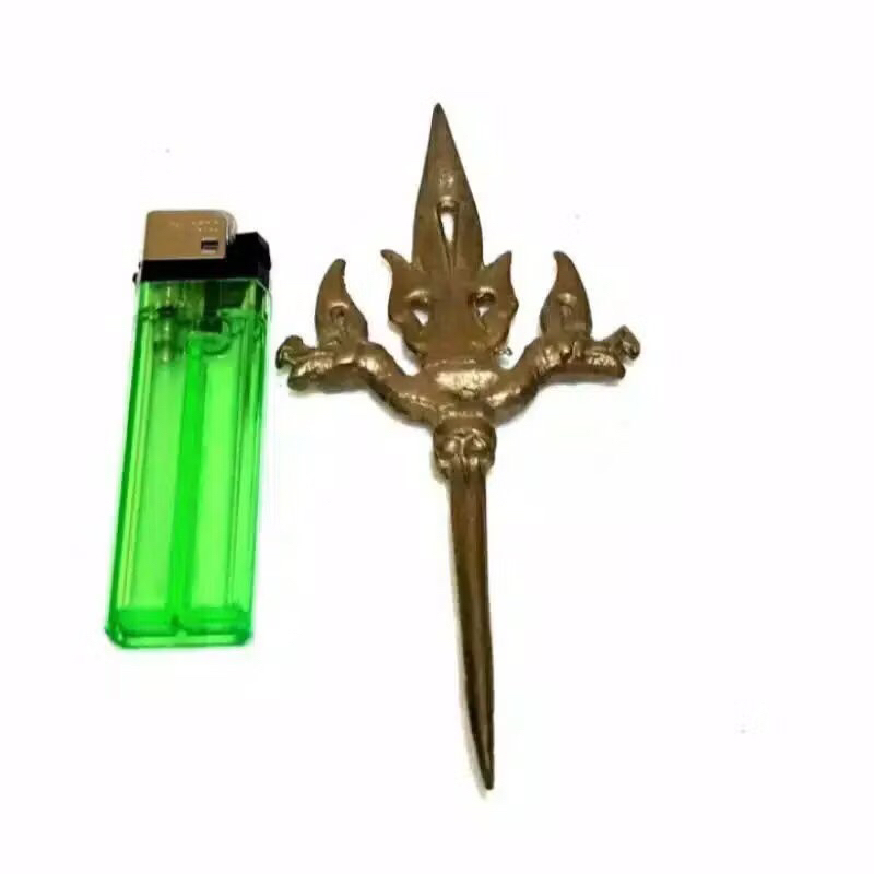 COLLECTION ITEMS BRASS PATAKA TRISULA CHOICE | Shopee Malaysia