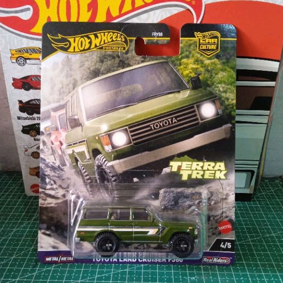 Hotwheels Premium TERRA TREK TOYOTA LAND CRUISER FJ 60 (Japan Stickers ...