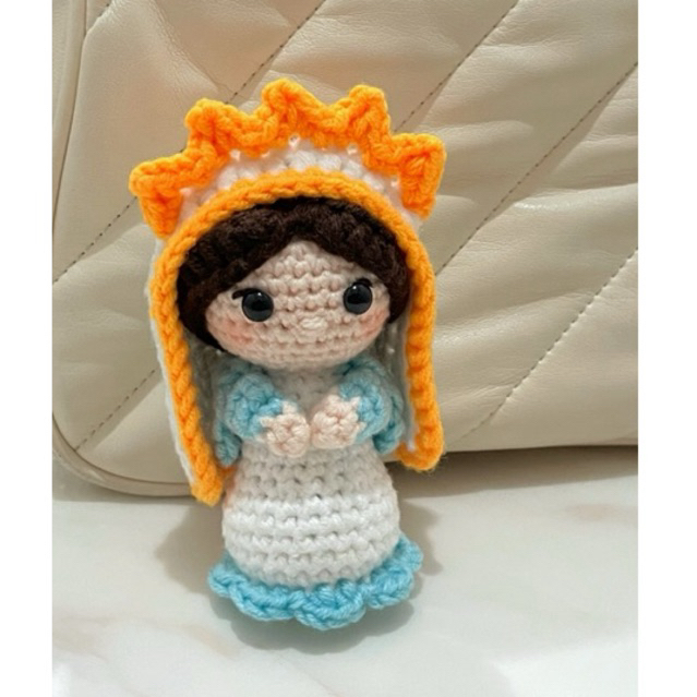GANTUNGAN Crochet The Virgin Mary/Mother Mary Knitted Amigurumi ...
