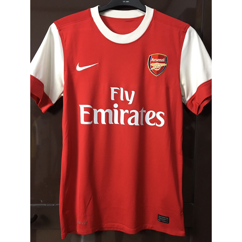 Original Arsenal FC Home Football Jersey 2010/2011 (S) | Shopee Malaysia