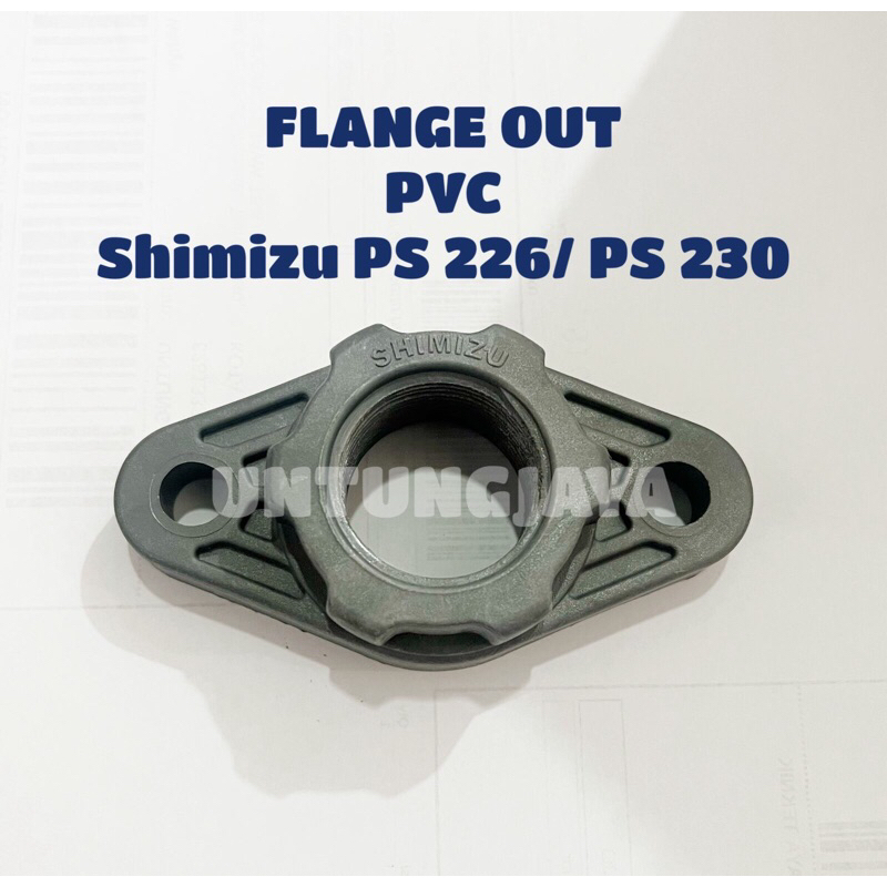 ORIGINAL SHIMIZU PVC FLANGE OUT PS 226 PS 230 / FLENDES TOP PUMP ...