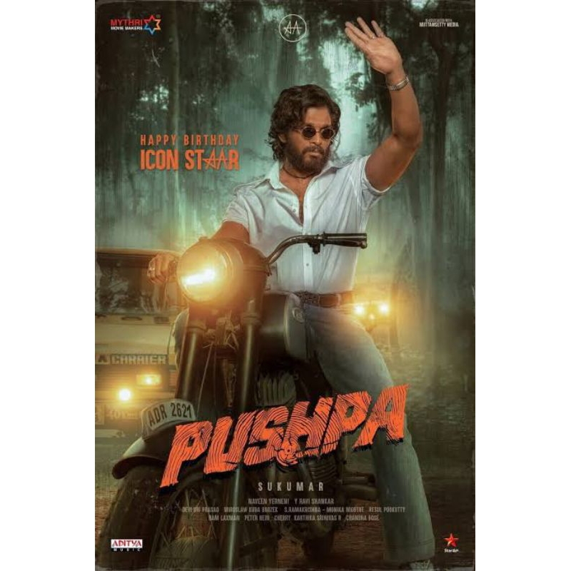 Pushpa INDIAN DVD PART 1 (2021) | Shopee Malaysia