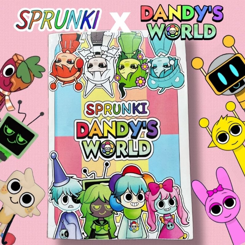 Sprunki X DANDYS WORLD PAPER BOOKS DOLL PLAY BOOKS OUTFIT | Shopee Malaysia