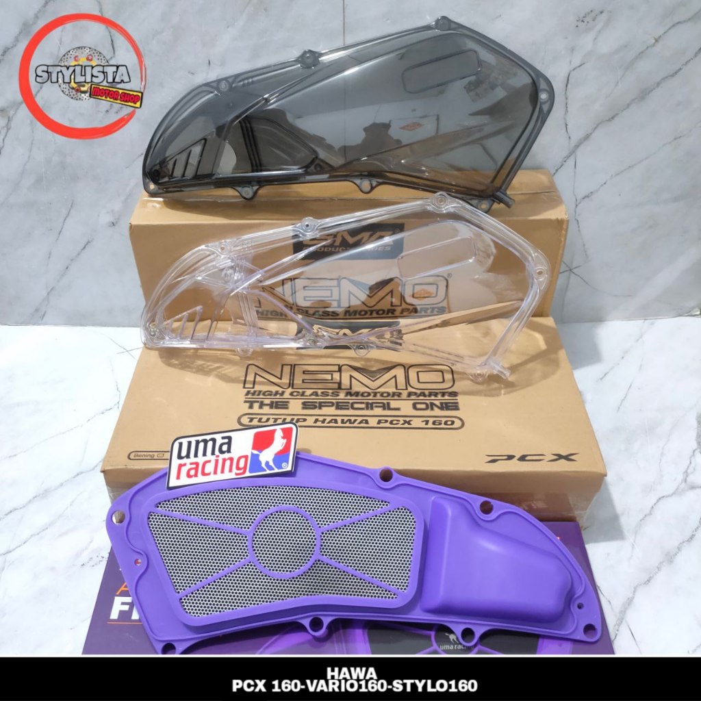 Transparent HAWA LID COVER VARIO 160 / STYLO 160 / PCX 160 / ADV 160 ...