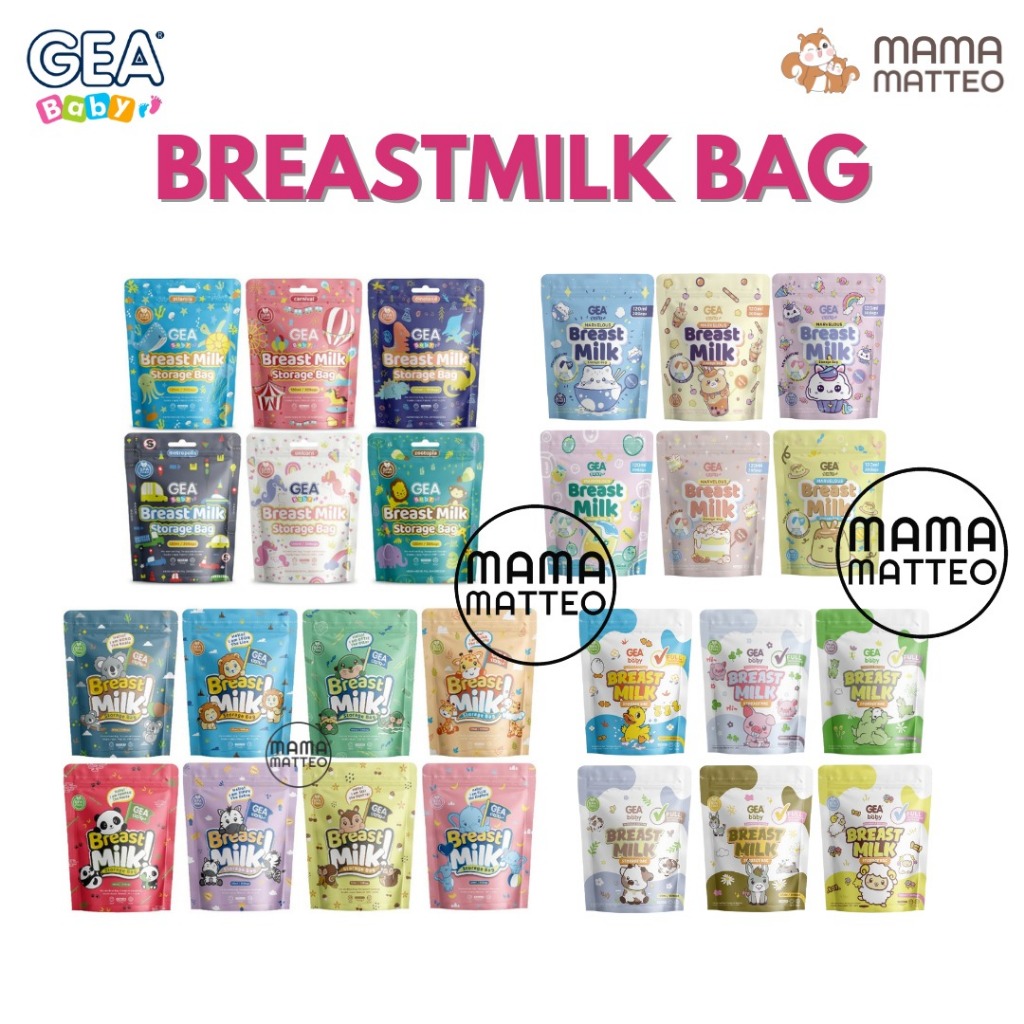 Gea Baby ASI BAG 120ml Professional Motif Pattern Mom & Baby Safari ...