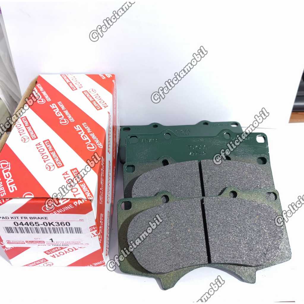 Hilux Revo DC Fortuner VRZ Front Brake Pad | Shopee Malaysia