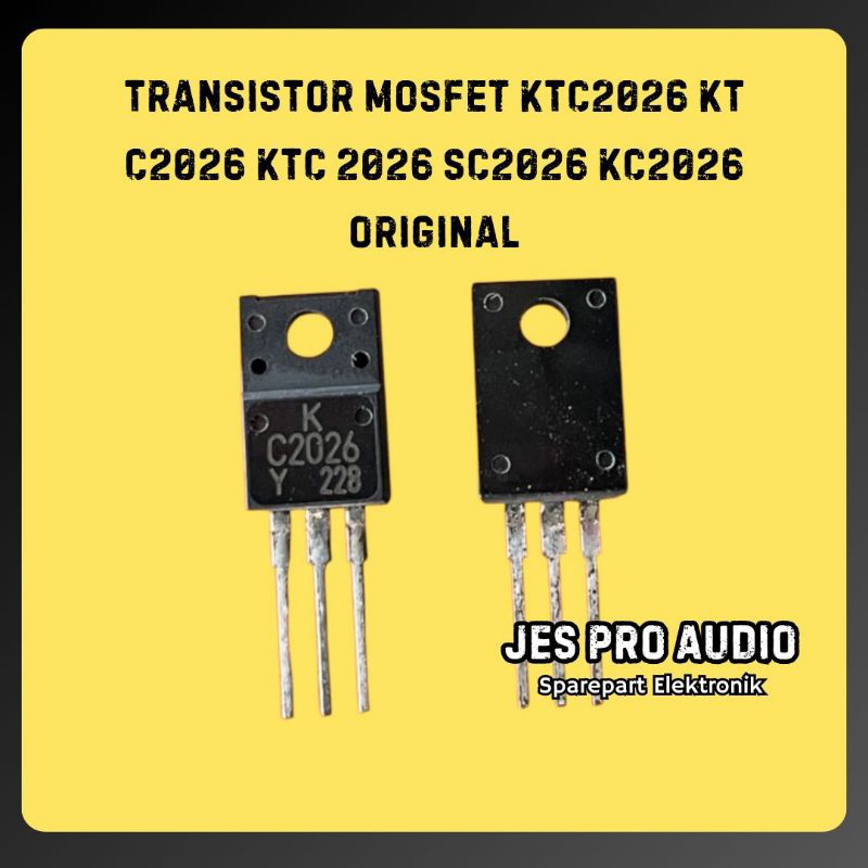 Transistor Mosfet KTC2026 KT C2026 KTC 2026 SC2026 KC2026 ORIGINAL ...