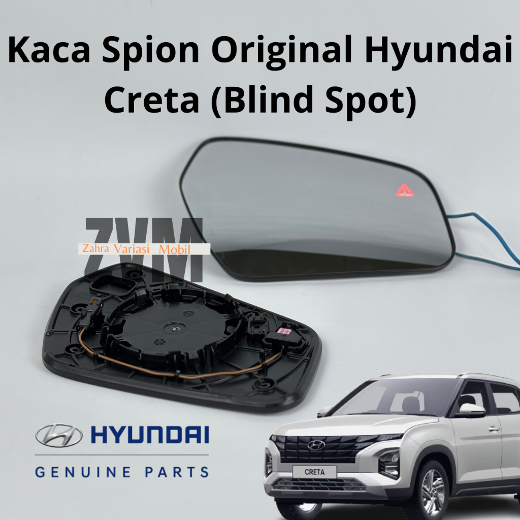 Original Hyundai Creta Rear View Mirror 2020 2021 2022 2023 2024 (Blind ...