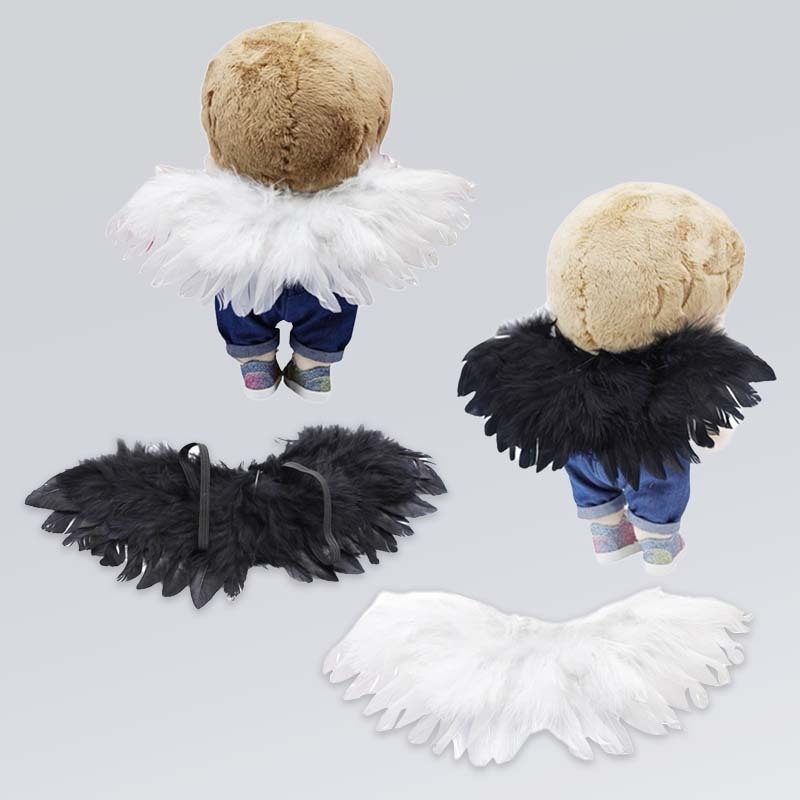 HITAM PUTIH Mini Wing Toy Wings 32*11cm Labubu Angel Devil Fairy Wings ...