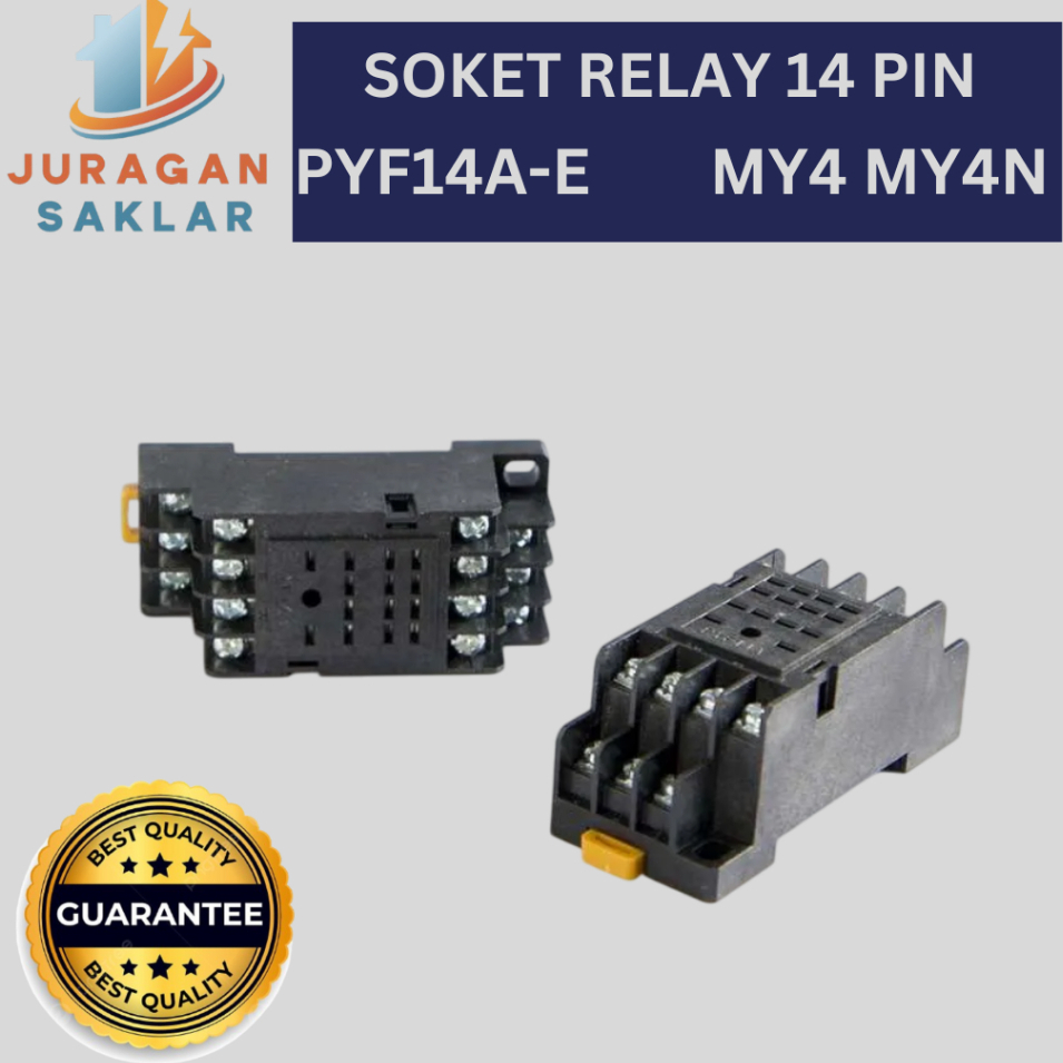 14 PIN BOX SOCKET FOR RELAY STAND MY4 MY4N PYF14A-E | Shopee Malaysia