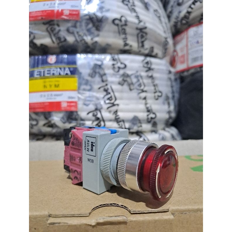 Idec Emergency Stop Lamp ALVW W09 JAPAN | Shopee Malaysia