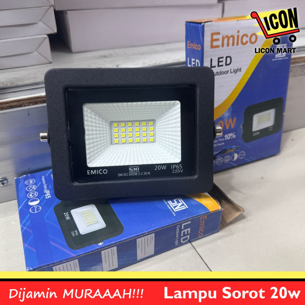 Emico 20 WATT LED SPOTLIGHT / LED FLOOD LIGHT / LED OUTDOOR LIGHT ...