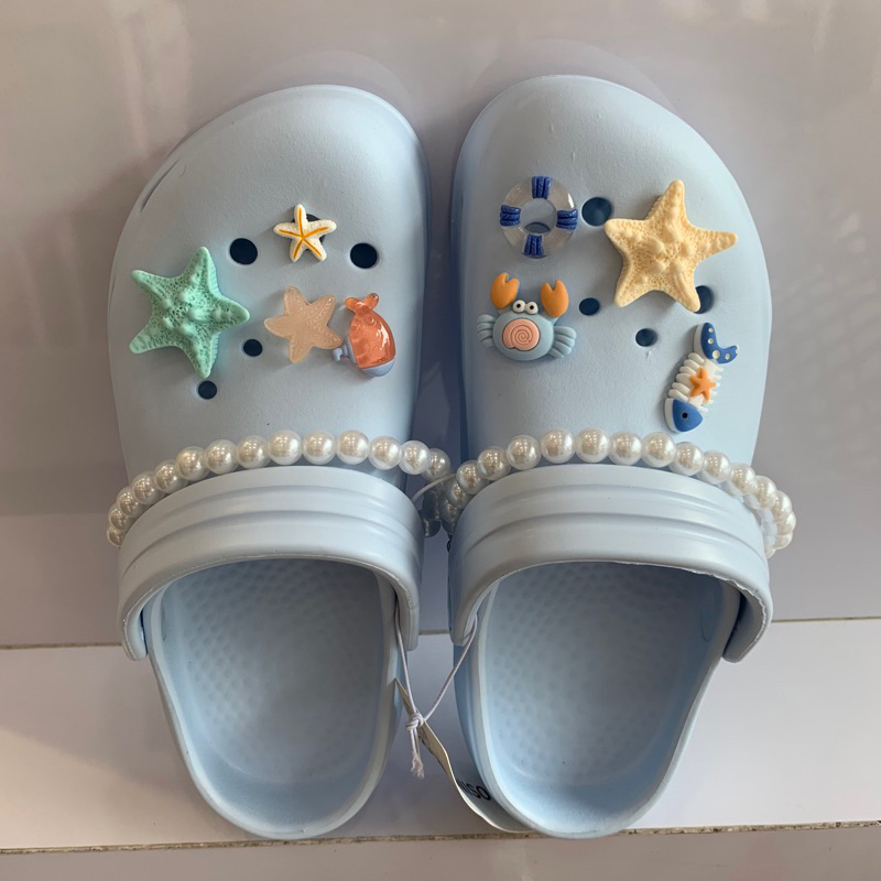 Miniso Ocean Beaded Clogs | Shopee Malaysia