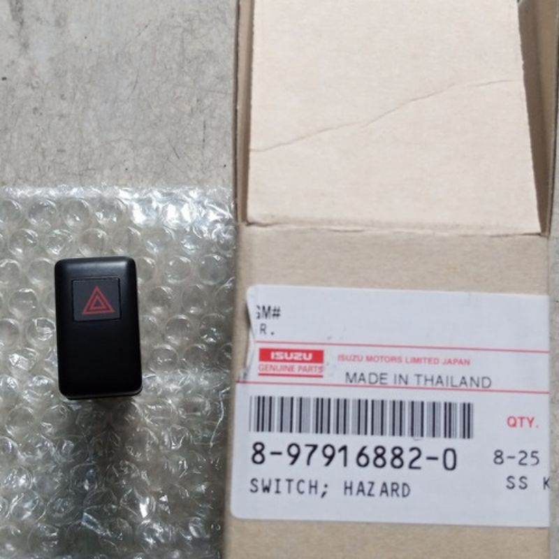 ORIGINAL ISUZU PANTHER CAPSULE HAZARD WARNING SWITCH | Shopee Malaysia