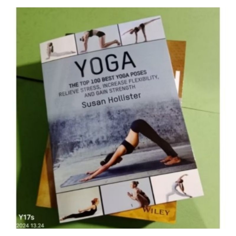 The Top 100 Best Yoga Poses Yoga Book | Shopee Malaysia