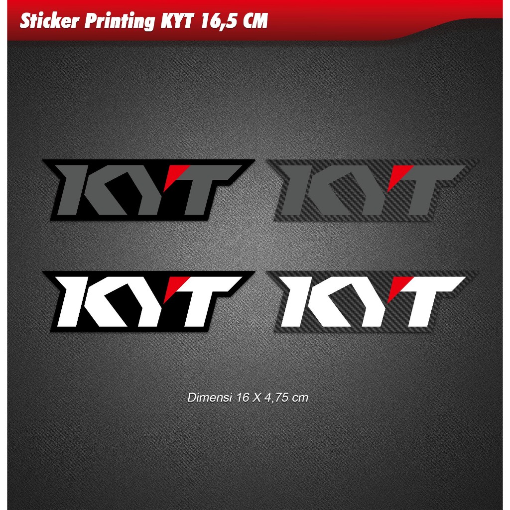 Kyt Printing Sticker 16,5 cm | Shopee Malaysia
