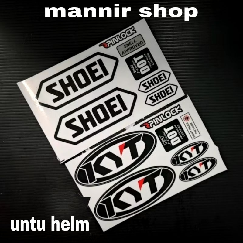 Kyt helmet sticker + shoei helmet sticker for helmets | Shopee Malaysia