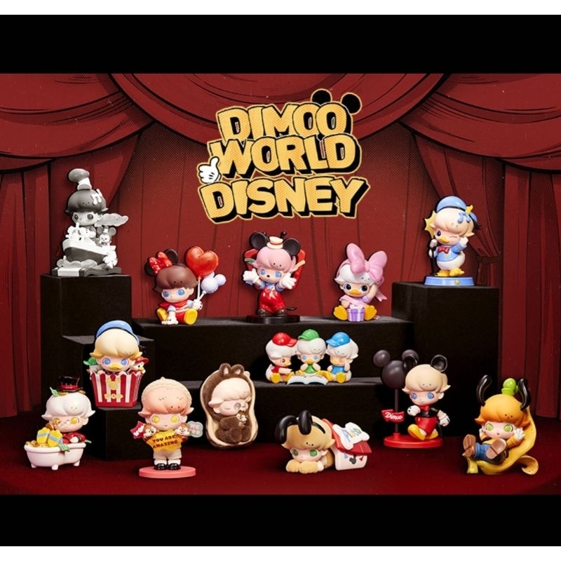 [SELECTED] POP MART - DIMOO WORLD x DISNEY Series Figures Blind Box ...