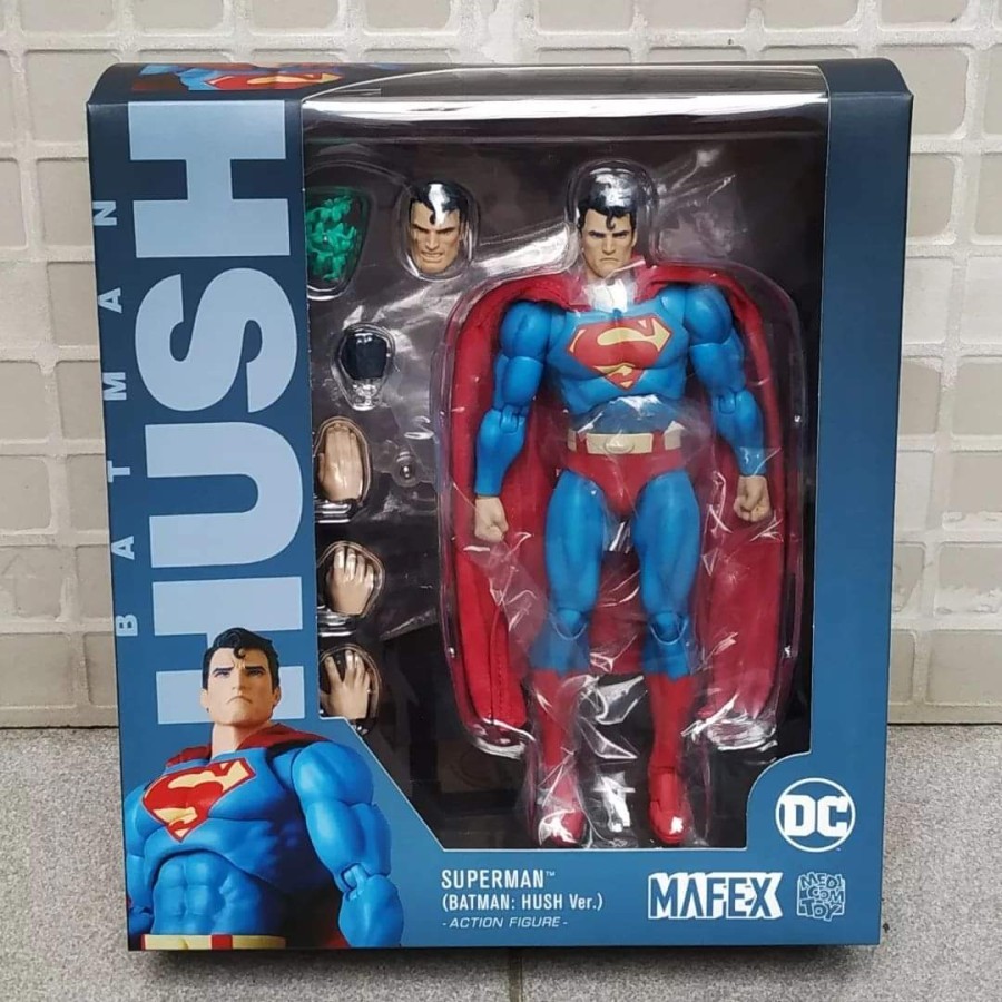Medicom Toy Mafex No. 117 Superman Batman Hush Version DC Universe ...