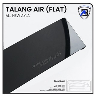 Daihatsu All New Ayla 2021 Car Door Water Gutters, Flat Model 4 Doors ...