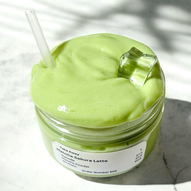 ZENIN Iced Matcha Latte Slime | Shopee Malaysia