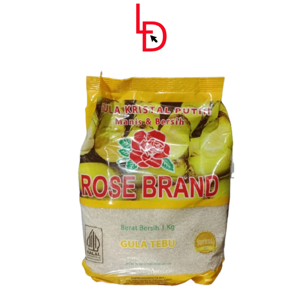 Rose Brand Granulated Sugar 1Kg / Rose Brand Sugar 1kg | Shopee Malaysia