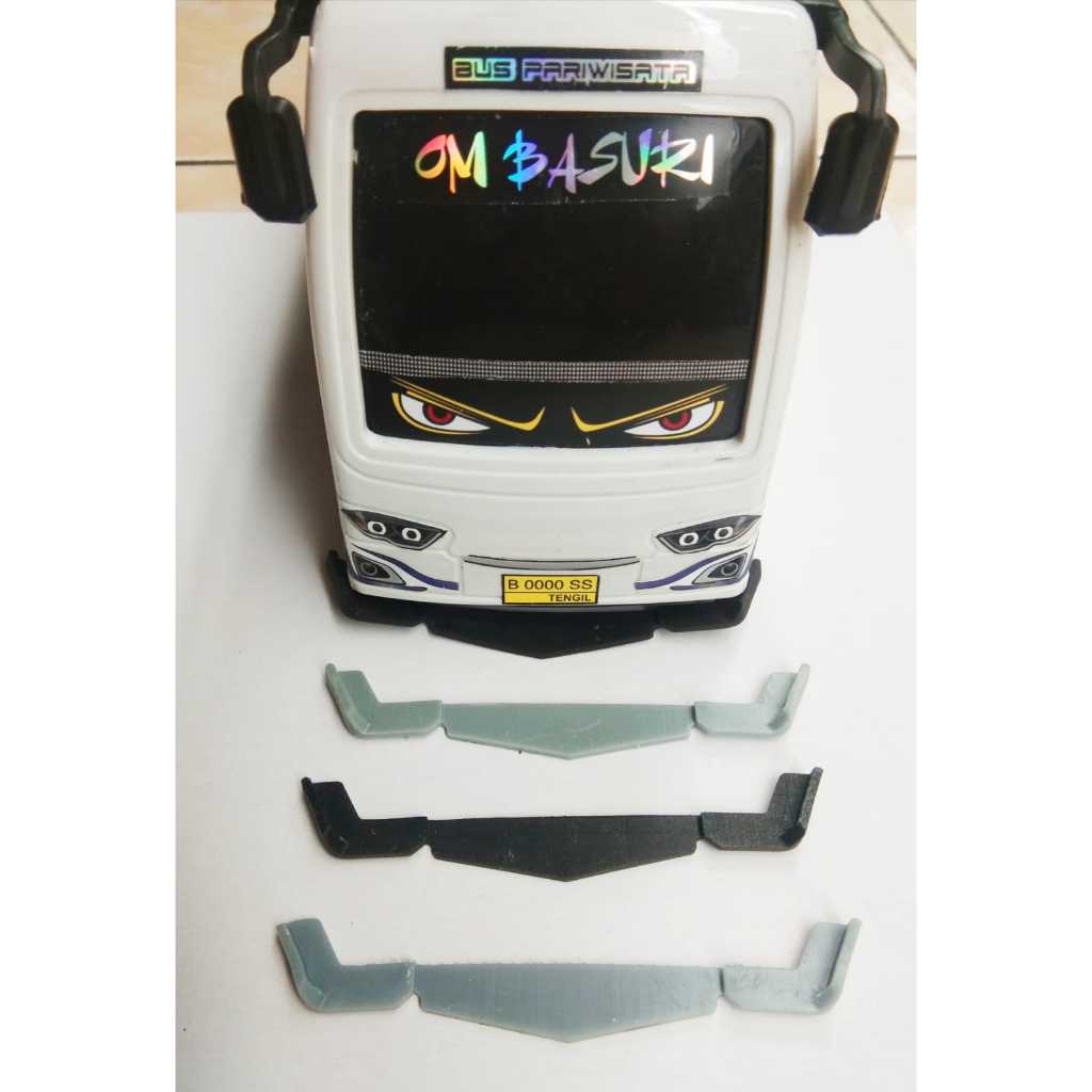 Miniature bus winglets | Basuri Bus Front Bumper | Front Bumper ...
