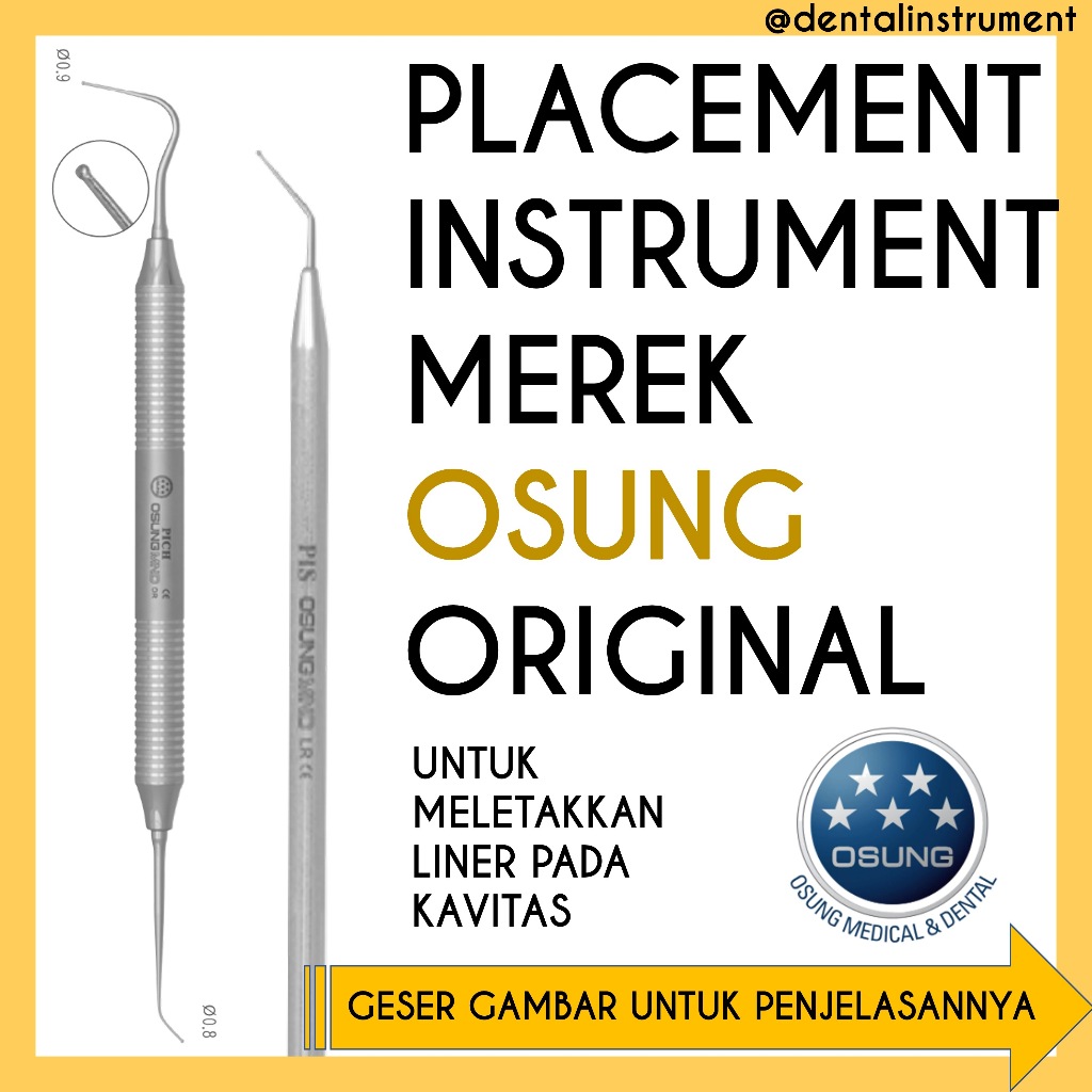 Dycal Ball Applicator Dental Liner Cement Placement Instrument Osung ...