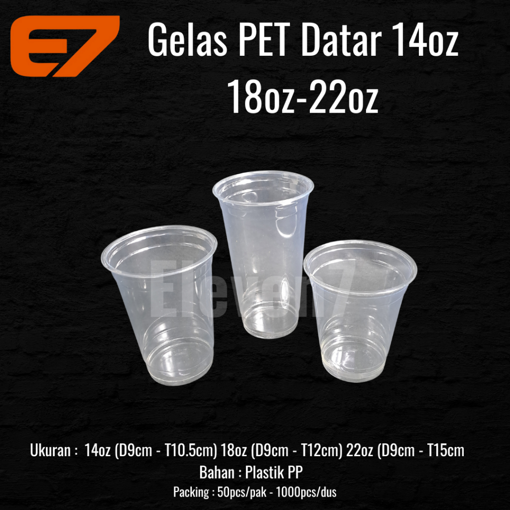 PET Plastic Cups PL Cups Bubble Tea Plastic juice Cups (50pcs) | Shopee ...