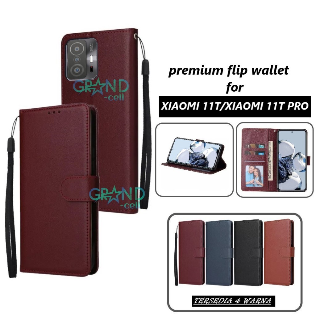 HP Cellphone case for XIAOMI 11T / XIAOMI 11T PRO Premium flip wallet ...