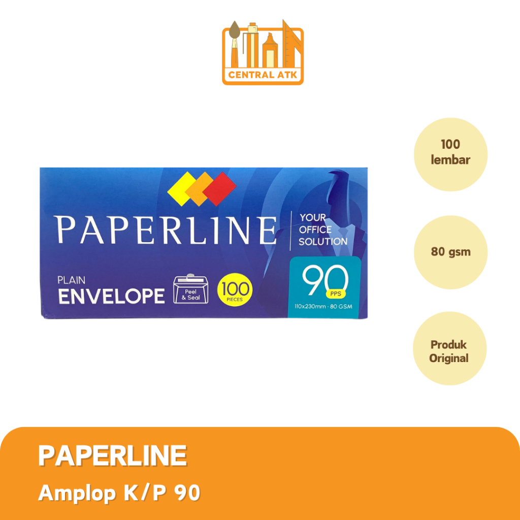 PLAIN CABINET PAPERLINE ENVELOPE 90 SIZES 110 x 230MM | Shopee Malaysia