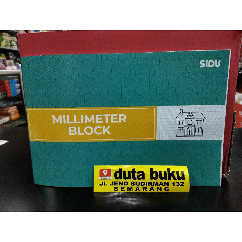 Milimeter Block Book / Milimeter Block Sinar Dunia SIDU Folio F4 ...