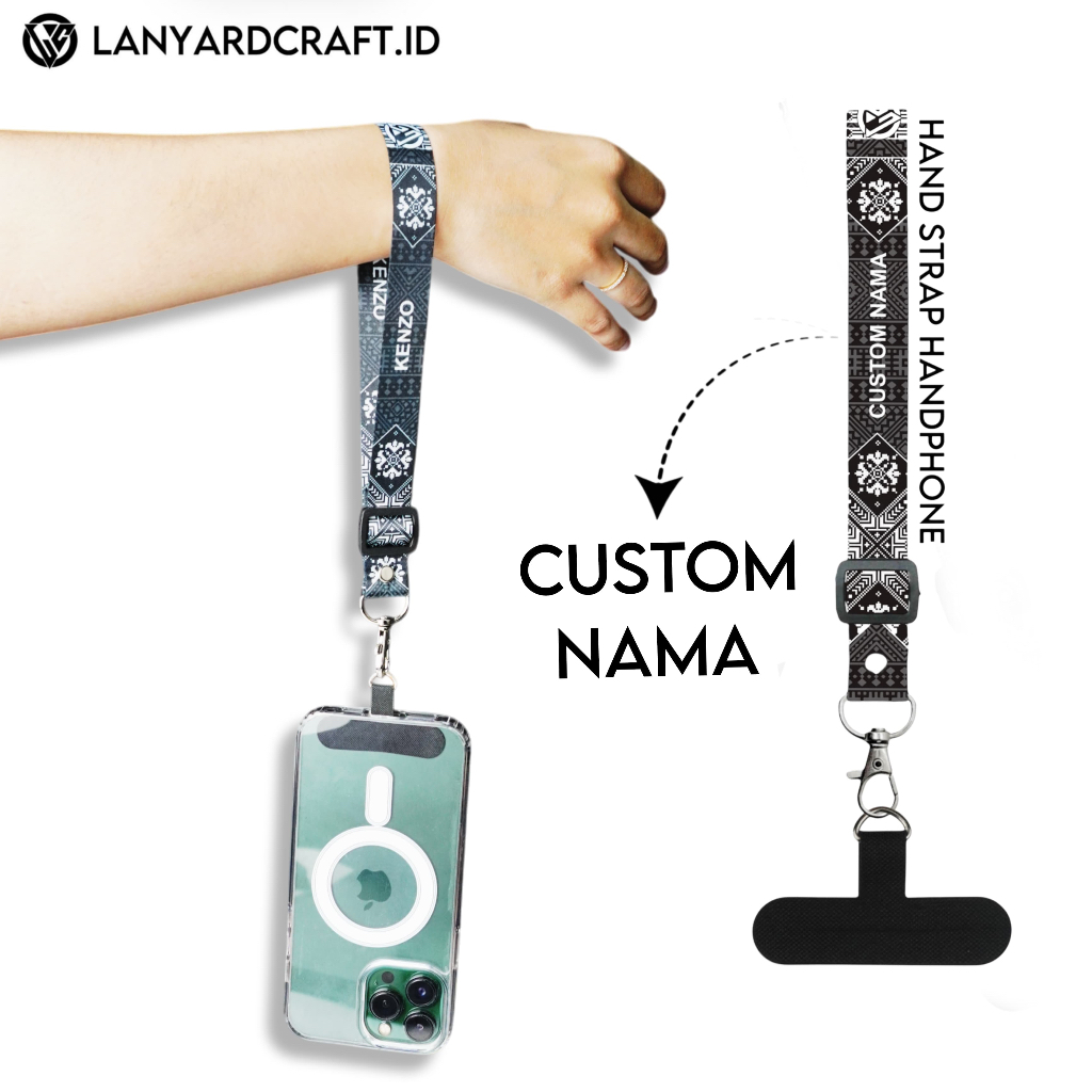 HP GANTUNGAN Ethnic Series Cell Phone Strap, Adjustable Cell Phone ...