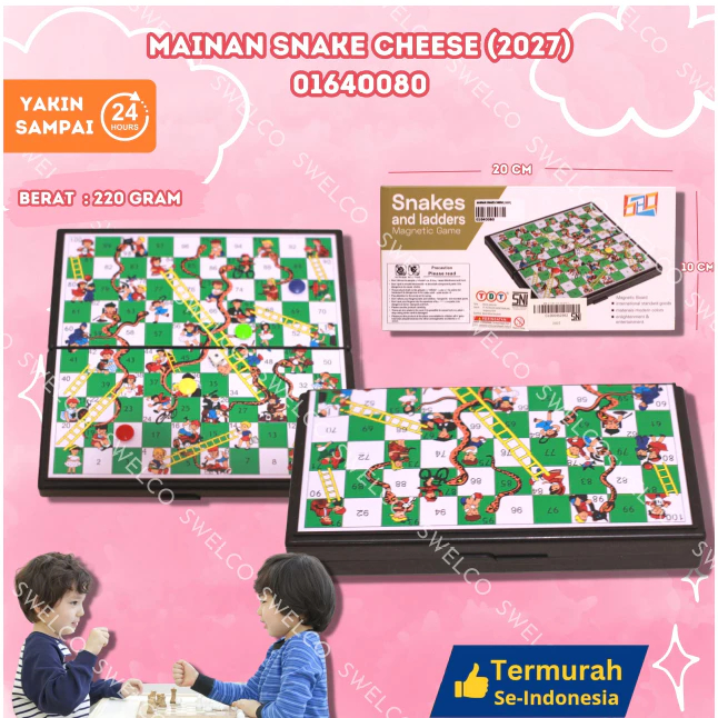 Snake Cheese Snake and Ladder Toy | Shopee Malaysia