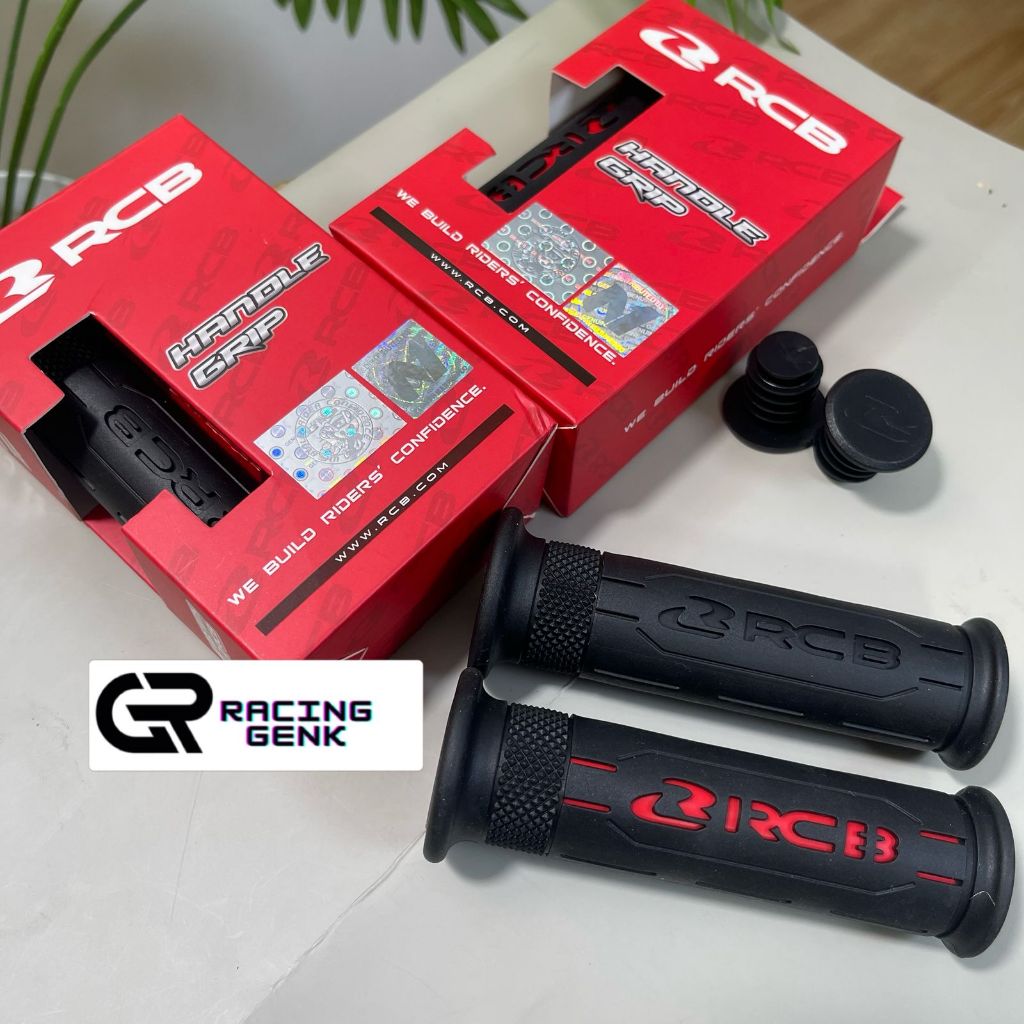 HITAM NEW HANDGRIP GRIP RCB ORIGINAL RACING BOY HG 77 BLACK UNIVERSAL ...