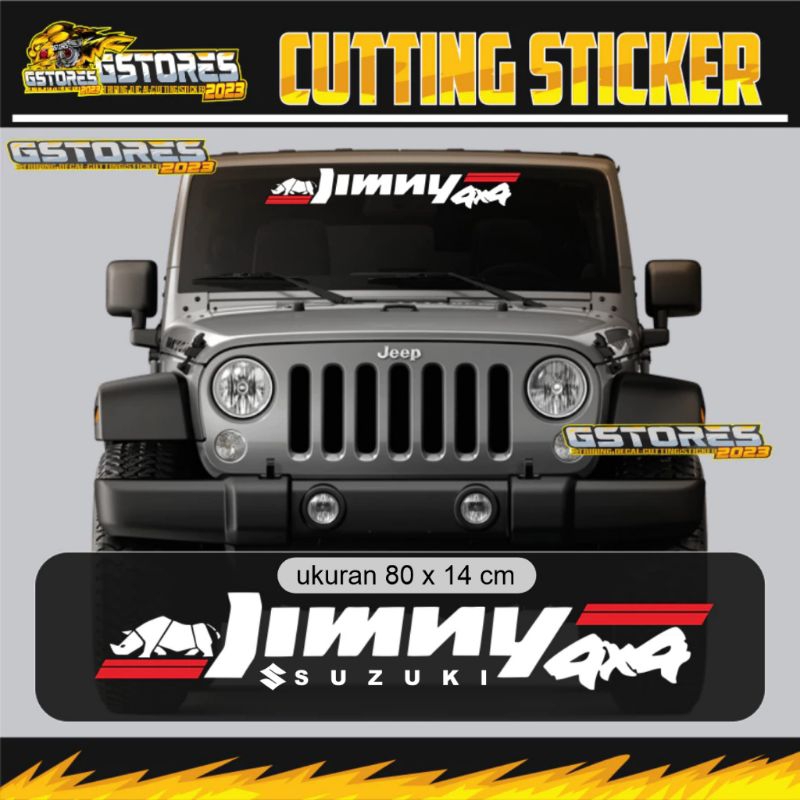 Jimny car windshield sticker, Jimny car window sticker, Jimny Rhino car ...