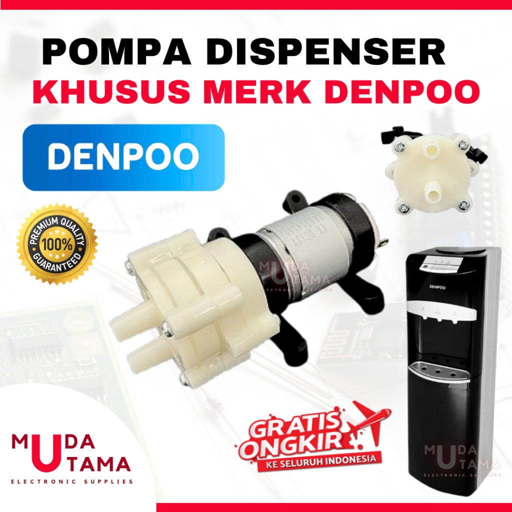 12 Volt BOTTOM GALLON DENPOO DISPENSER PUMP DYNAMO | GALLON DISPENSER ...