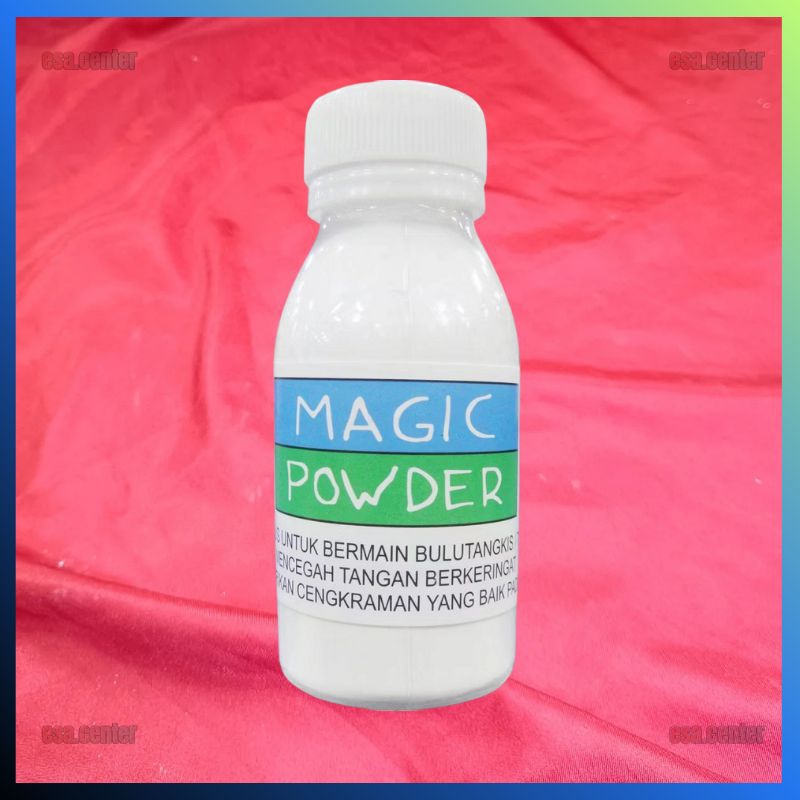 (MAGIC POWDER) Magic Powder Grip Sport Racket Grip Powder / Badminton ...