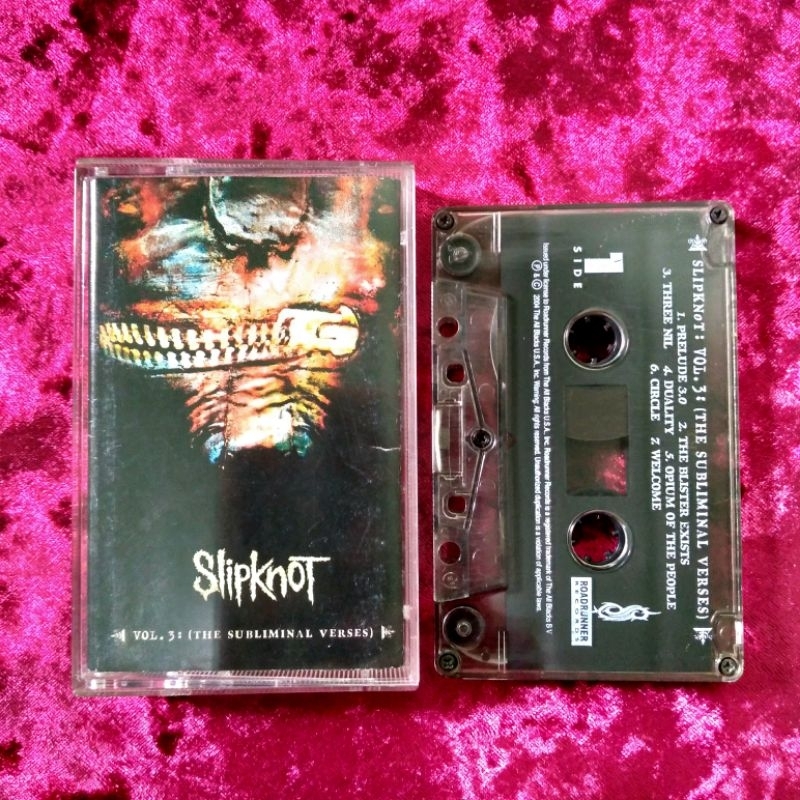 Slipknot Cassette - Vol. 3 (The Sublimal Verse) | Shopee Malaysia