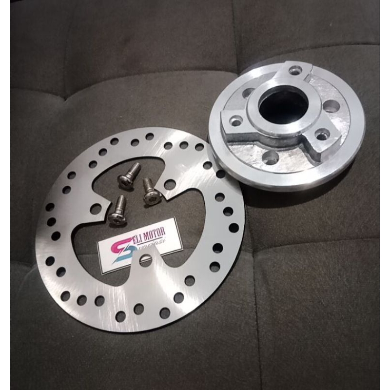 Plendes Rear Disc Adapter Satria Fu Universal Small Drum PNP Fiz Supra ...