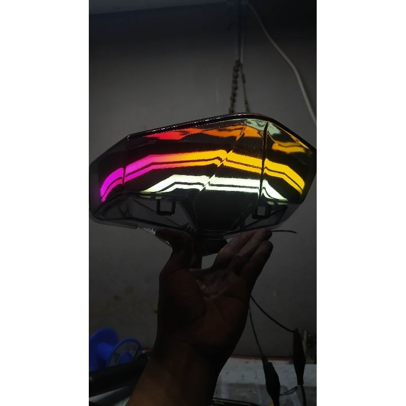 Lazy vario 125/150 new RGB stop lamp full set pnp | Shopee Malaysia