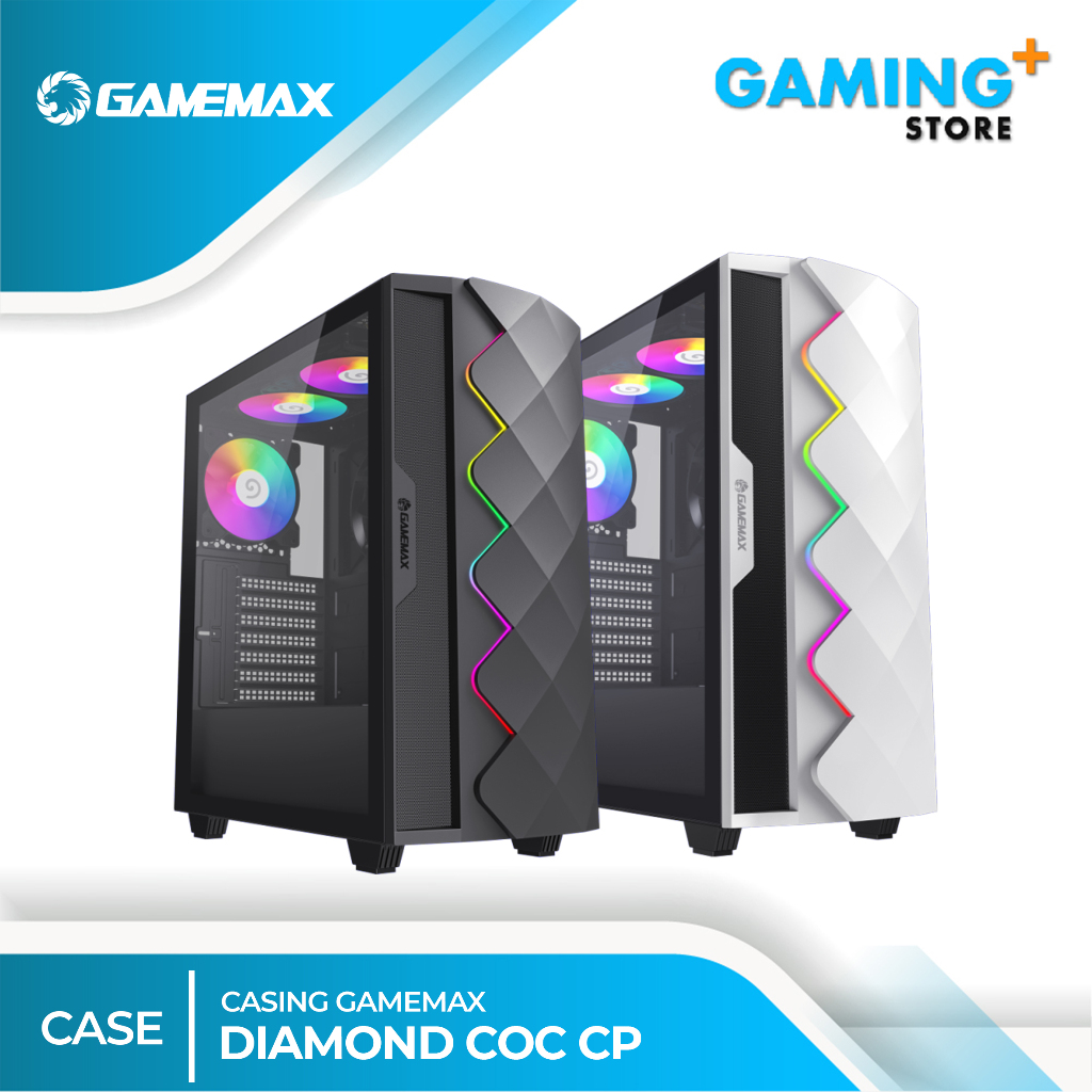 Gamemax Diamond COC CP Mid-Tower PC case | Shopee Malaysia