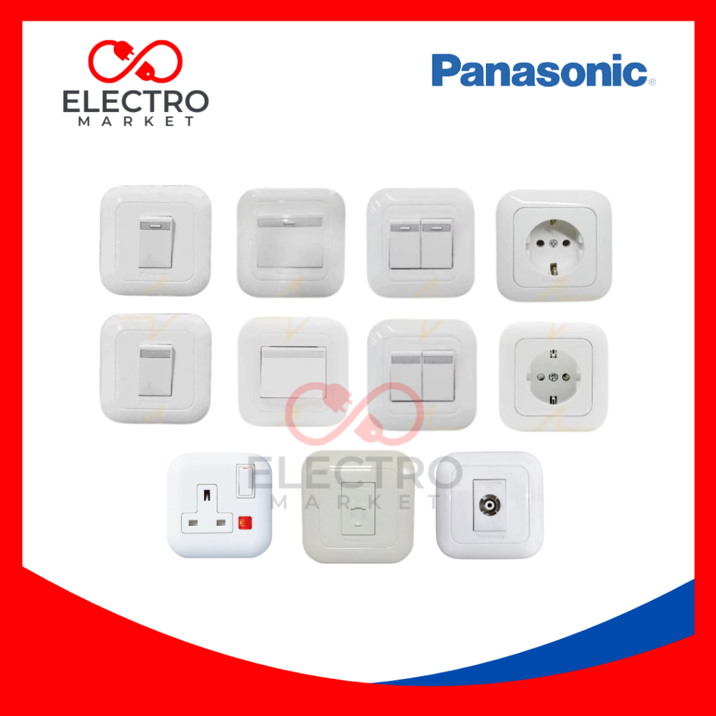 Panasonic Wide Series Hotel Series Ankle Switch Socket | Shopee Malaysia