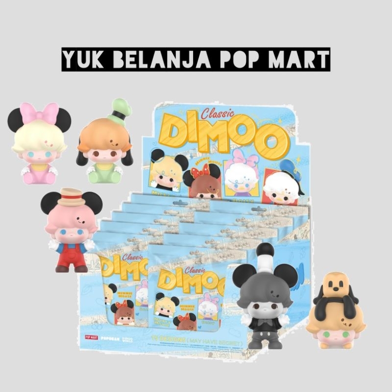 POP MART POP BEAN DIMOO WORLD × DISNEY Classic Series | Shopee Malaysia