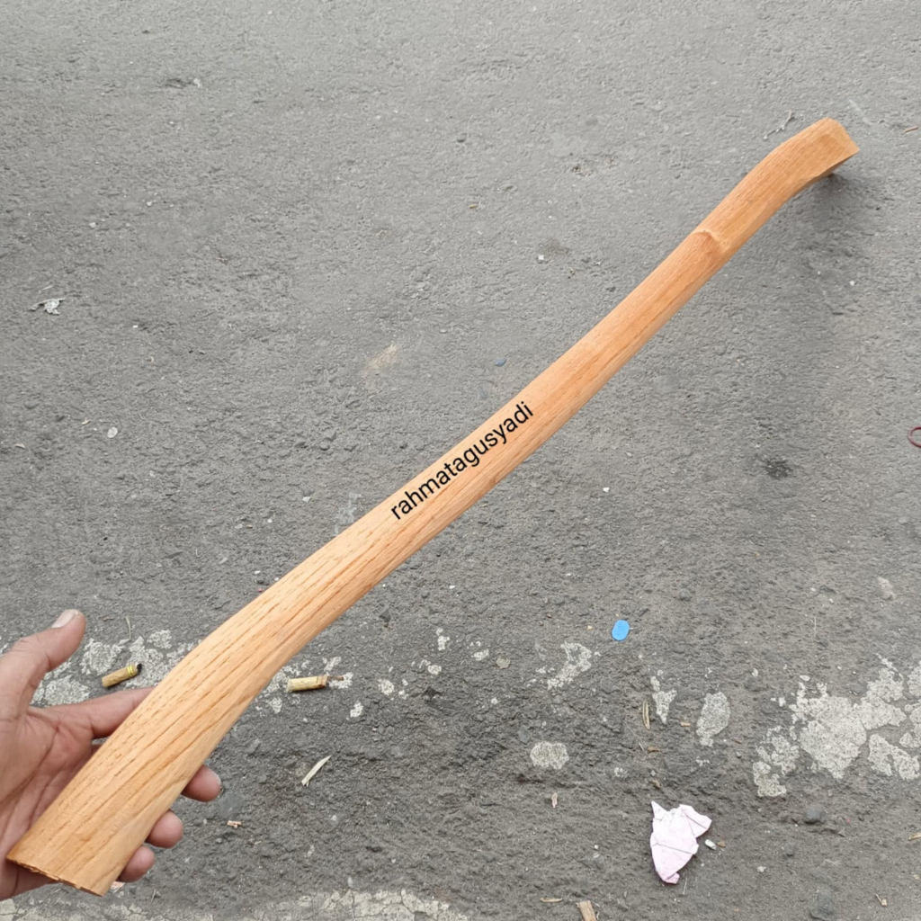KAYU PREMIUM CANGKUL HANDLE LIGHT AND SOLID SURIYAN WOOD 100 CM ...