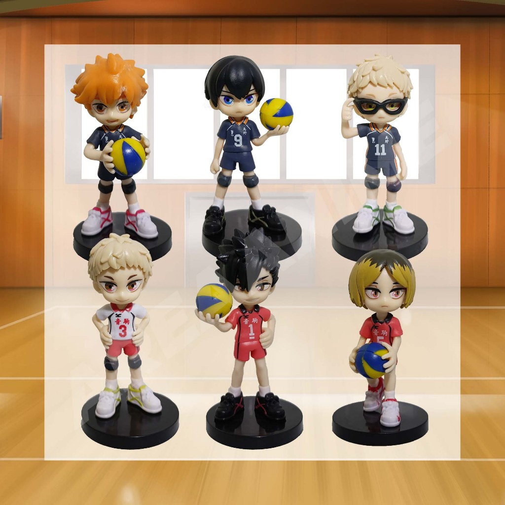 Haikyuu Action Figure "Kageyama Tobio, Shoyo Hinata, Kenma Kozume, Kei ...