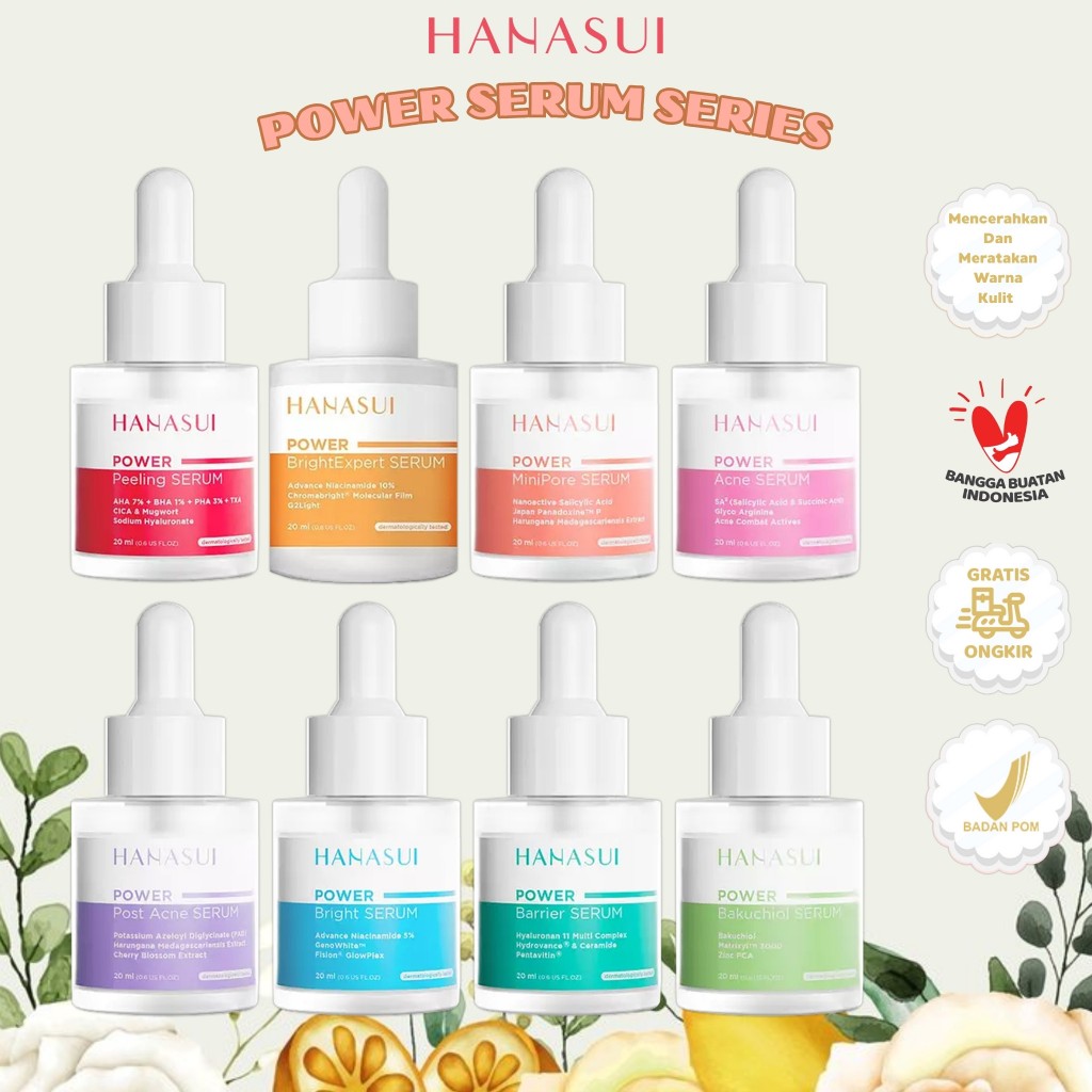 HANASUI Power Serum Series 20ml - Bakuchiol | Barrier Barrier ...