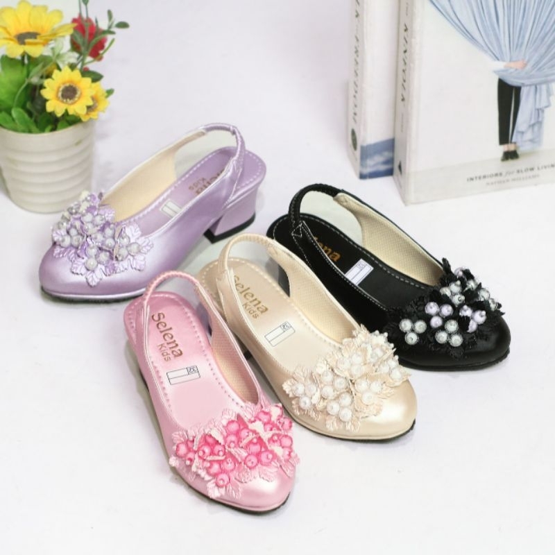 Fashion 3CM Heel Girls Party Shoes Sandals KP20 | Shopee Malaysia
