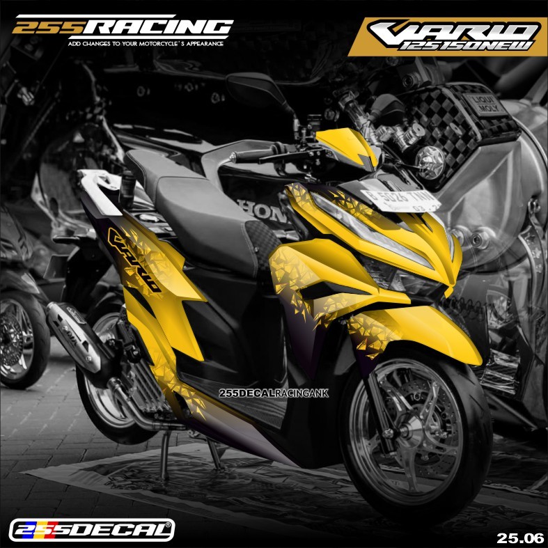Decal Sticker Vario 125 New Gen 2 Full Body - Full Body Sticker ...