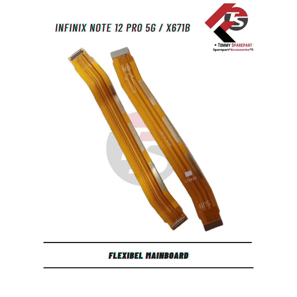 Flexsible Mainboard / Ui Board Infinix Note 12 Pro 5G / X671b Original ...